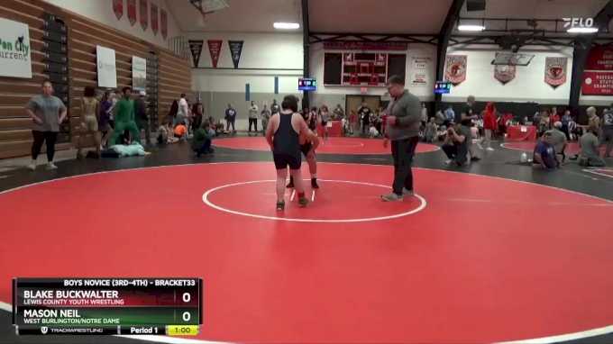 3rd Place Match - Blake Buckwalter, Lewis County Youth Wrestling vs ...