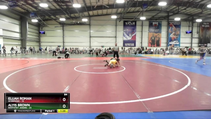 84 lbs Rd# 2 10:30am Friday - Elijah Roman, Scorpions vs Alyis Brown ...