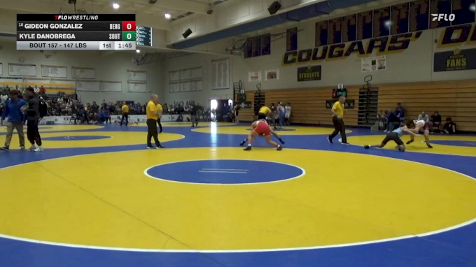 147 lbs Round Of 32 - Gideon Gonzalez, Bergen Catholic (NJ) vs Kyle ...