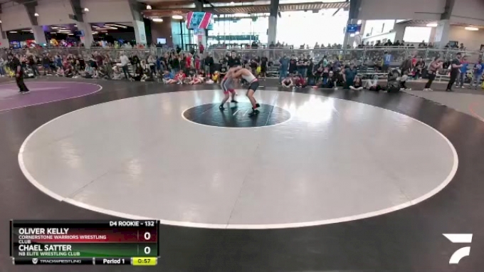 132 lbs Cons. Round 2 - Oliver Kelly, Cornerstone Warriors Wrestling ...