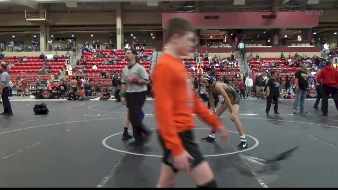 125 lbs Champ. Round 2 - Cael Casteel, Abilene Kids Wrestling vs Robert ...