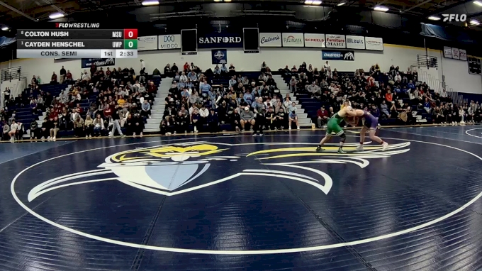 141 lbs Cons. Semi - Cayden Henschel, Wisconsin-Parkside vs Colton Hush ...