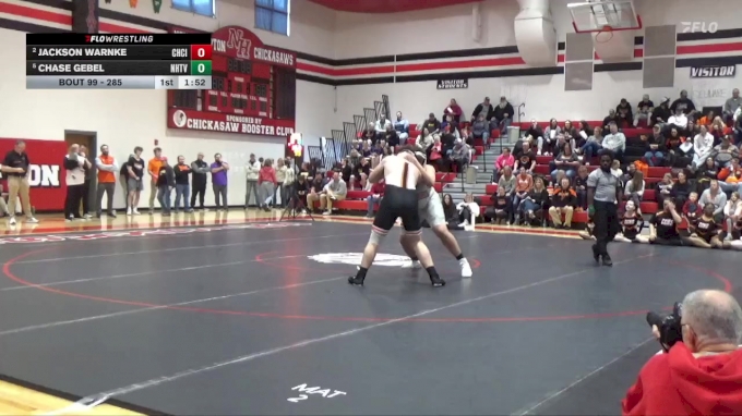 285 lbs Cons. Semi - Jackson Warnke, Charles City vs Chase Gebel, NH/TV