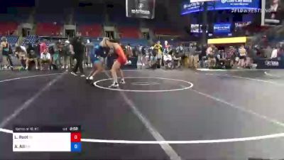 145 lbs Consi Of 16 #1 - Laird Root, California vs Anwar Alli, Ohio