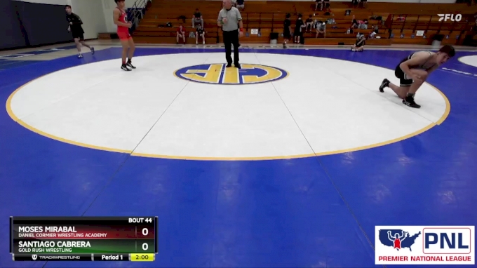 152 lbs Round 1 - Santiago Cabrera, Gold Rush Wrestling vs Moses ...