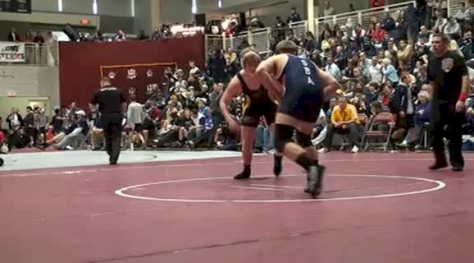 195 s, Jeff Lamer, (St. Benedict at Auburndale) vs Charlie Rousseau ...