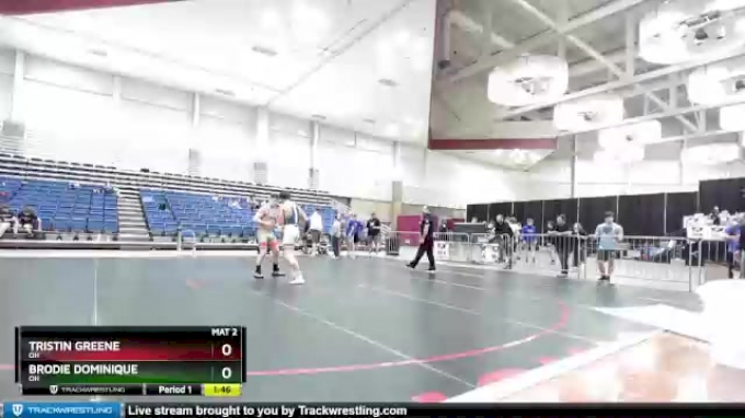 152 lbs 1st Place Match - Tristin Greene, OH vs Brodie Dominique, OH
