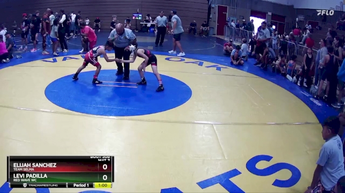 58 lbs 5th Place Match - Elijah Sanchez, Team Selma vs Levi Padilla ...