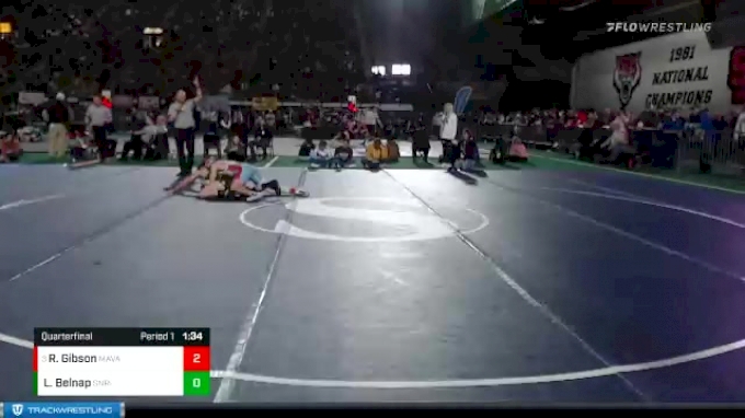 3A 152 lbs Quarterfinal - Ryker Gibson, Marsh Valley vs Levi Belnap ...