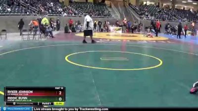 53 lbs 2nd Place Match - Ryker Johnson, La Grande Mat Club vs Riddic ...