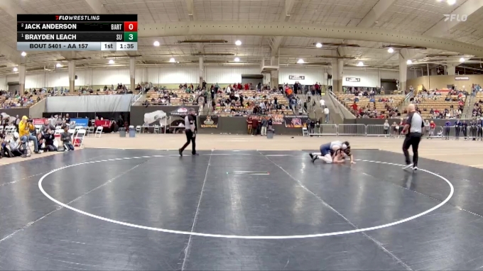 AA 157 lbs 1st Place Match - Brayden Leach, Summit High School vs Jack ...