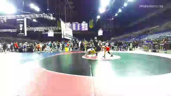 100 lbs Consi Of 32 #2 - Lacatia Mason, Oregon vs Sienna A. Caruso, Oregon