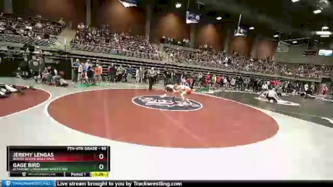 95 lbs Champ. Round 1 - Gage Bird, Altamont Longhorn Wrestling vs ...