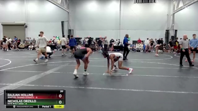 113 lbs Round 4 (8 Team) - Nicholas Orzillo, Este Built Gold vs Dajuan ...