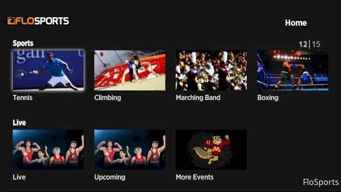 FloSports Announces Launch of OTT Apps on Roku, Apple TV - FloCombat