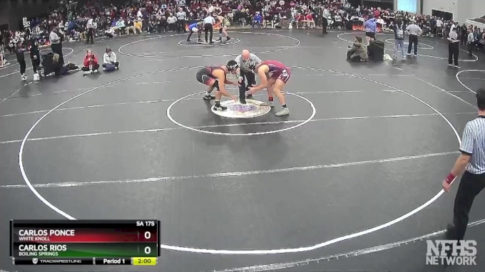 5A 175 lbs Cons. Semi - Carlos Rios, Boiling Springs vs Carlos Ponce ...