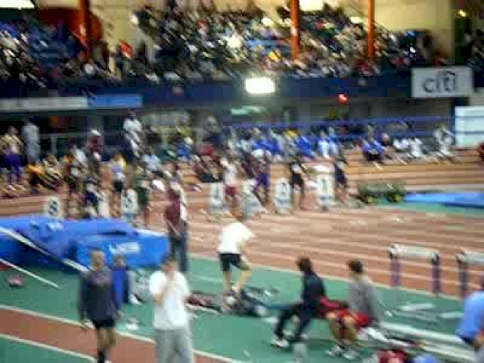 60 meter dash prelims New York New Balance Armory