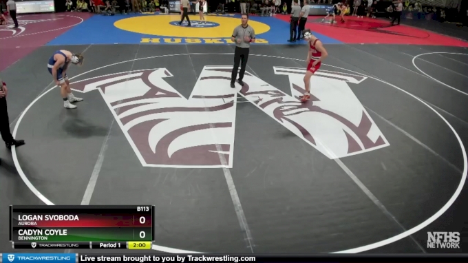 Semifinal - Cadyn Coyle, Bennington vs Logan Svoboda, Aurora