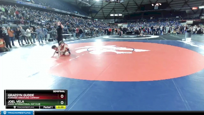 82 lbs Semifinal - Graesyn Gudde, Punisher Wrestling Company vs Joel ...
