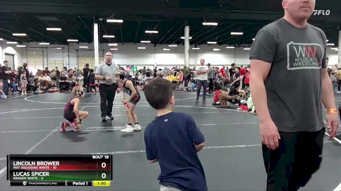 60 lbs Round 5 (8 Team) - Lincoln Brower, Mat Assassins White vs Lucas ...