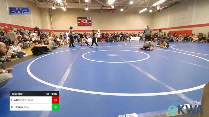 120 lbs Round Of 16 - Luke Mendez, NORTH DESOTO WRESTLING ACADEMY vs ...