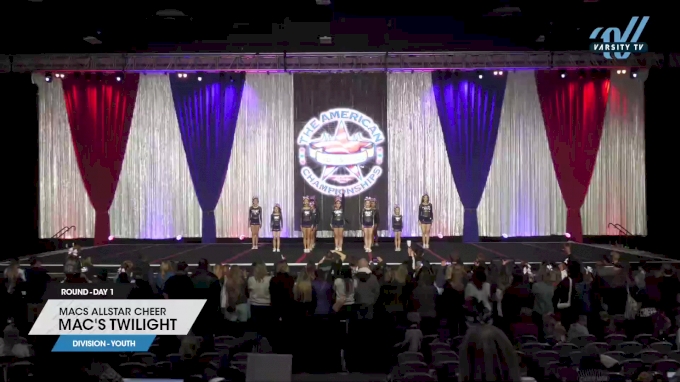 Macs Allstar Cheer - MAC'S TWILIGHT [2023 L3 Youth Day 1] 2023 The American Championships Salt ...