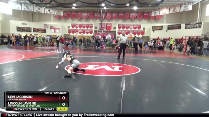 85 lbs Cons. Round 3 - Levi Jacobson, Jack Pine Savage vs Lincoln ...