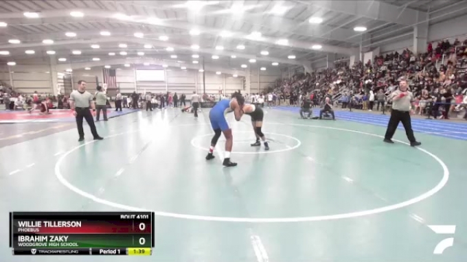 4-215 lbs Champ. Round 1 - Willie Tillerson, Phoebus vs Ibrahim Zaky ...