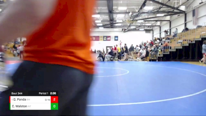 141 lbs Cons. Semi - David Panda, Baldwin Wallace vs Corbin Walston ...