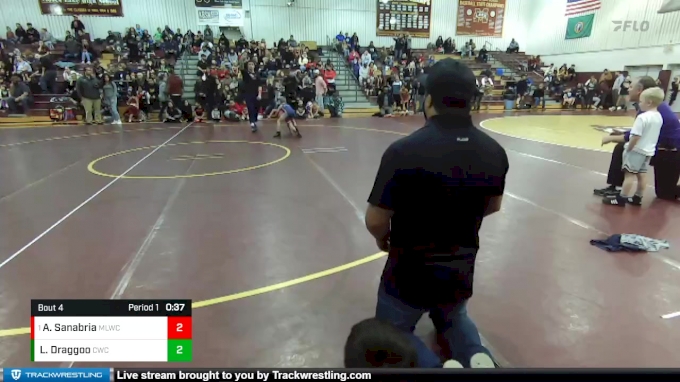 53 lbs Quarterfinal - Abraham Sanabria, Moses Lake Wrestling Club vs ...