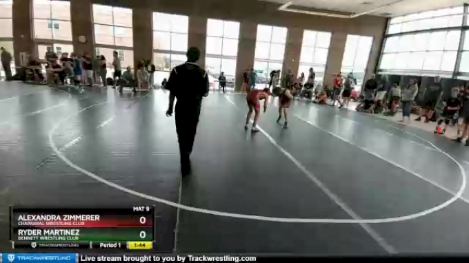 117 lbs Round 2 - Alexandra Zimmerer, Chaparral Wrestling Club vs Ryder ...