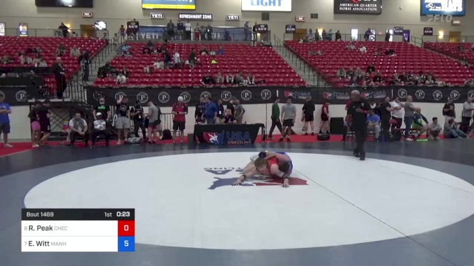 55 kg Cons Semis - Rhett Peak, Checkmate WC vs Ezekiel Witt, Manhattan ...
