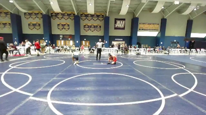 125 lbs Cons. Round 2 - Michael Dibiase, Belmont Abbey vs Luis Soto ...