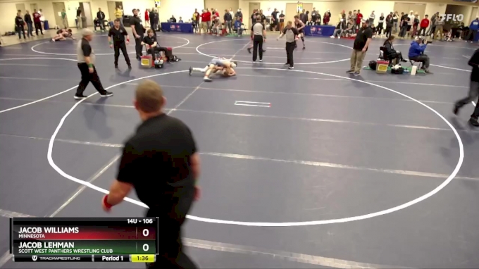 106 lbs 3rd Place Match - Jacob Lehman, Scott West Panthers Wrestling ...