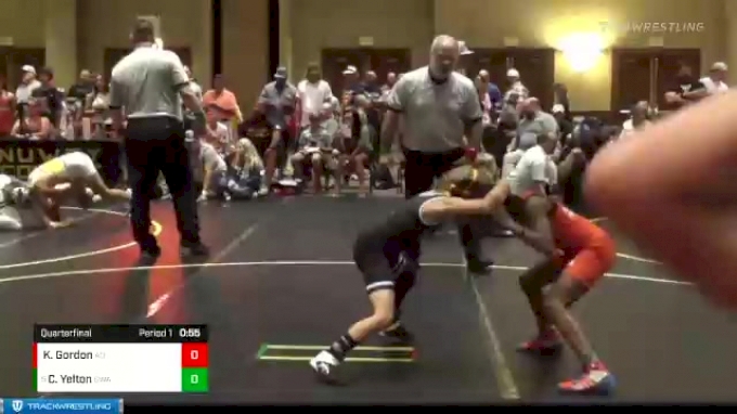 62 lbs Quarterfinal - Colby Yelton, SlyFox Wrestling Academy vs Kai ...