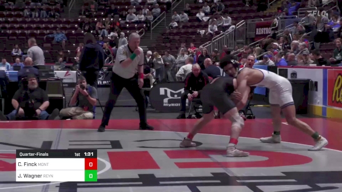 172 lbs Quarterfinal - Caden Finck, Montgomery vs Jalen Wagner, Reynolds