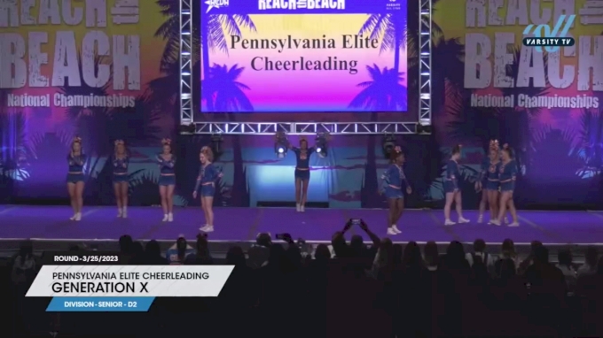 Pennsylvania Elite Cheerleading - Generation X [2023 L4 Senior - D2 3 ...