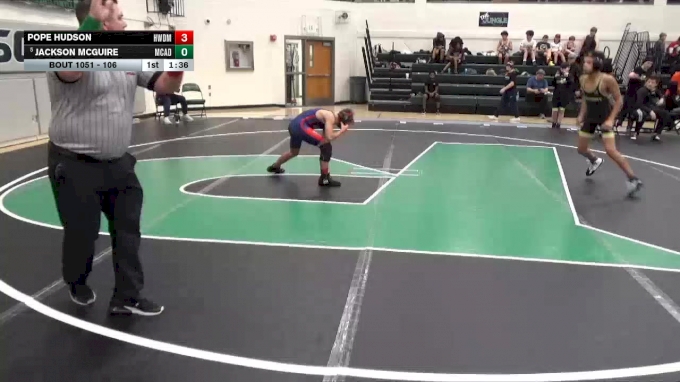 106 lbs Champ. Round 2 - Jackson Mcguire, McAdory Middle School vs Pope ...