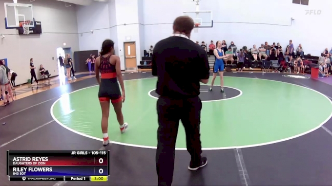 105-115 lbs Round 2 - Astrid Reyes, Daughters Of Zion vs Riley Flowers ...