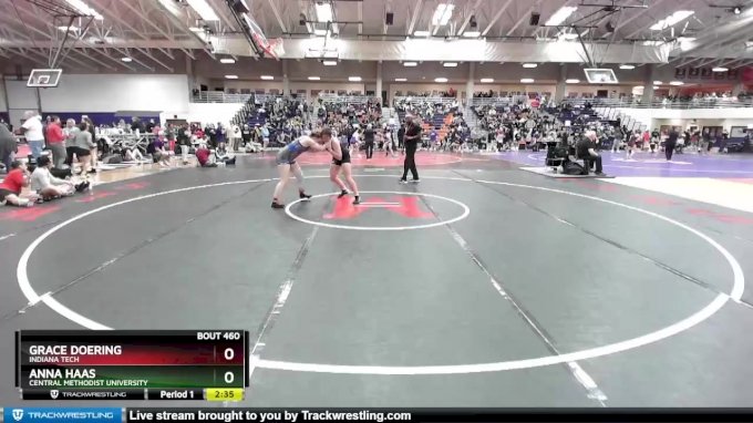 155 lbs Cons. Round 2 - Grace Doering, Indiana Tech vs Anna Haas ...