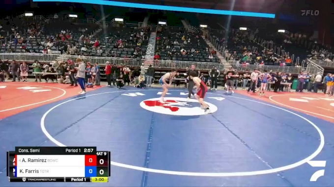 145 lbs Cons. Semi - Adam Ramirez, Buffalo Outlaws Wrestling Club vs ...
