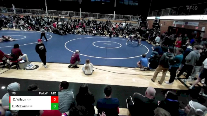 170 lbs Semifinal - Caden Wilson, Hanford vs Ezekiel McEwen, Capital