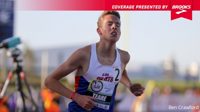 Cooper Teare Runs 4:00.16 Mile #10 H.S. All-Time - FloTrack