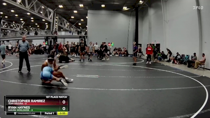 106 lbs Placement (4 Team) - CHRISTOPHER RAMIREZ, Team Arizona vs Ryan ...