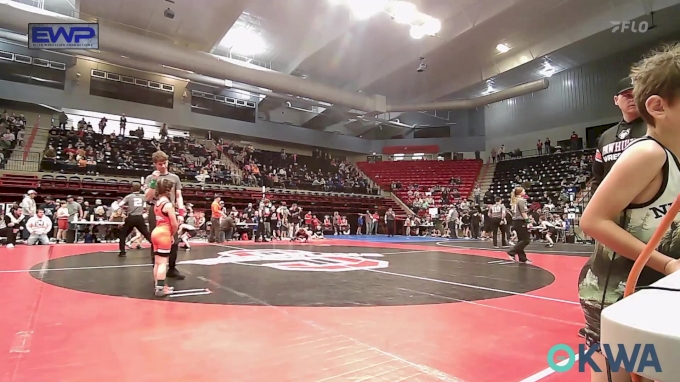 55 lbs Round Of 16 - Dace Garrett, Pawhuska Elks Takedown vs Rylee ...