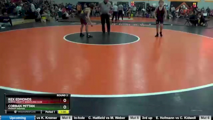 103 lbs Round 2 - Corban Mittan, Marion Indians vs Rex Edmonds, North ...