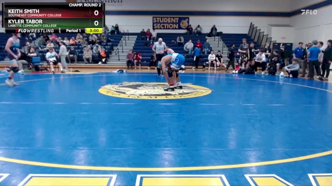 149 lbs Champ. Round 2 - Kyler Tabor, Labette Community College vs ...
