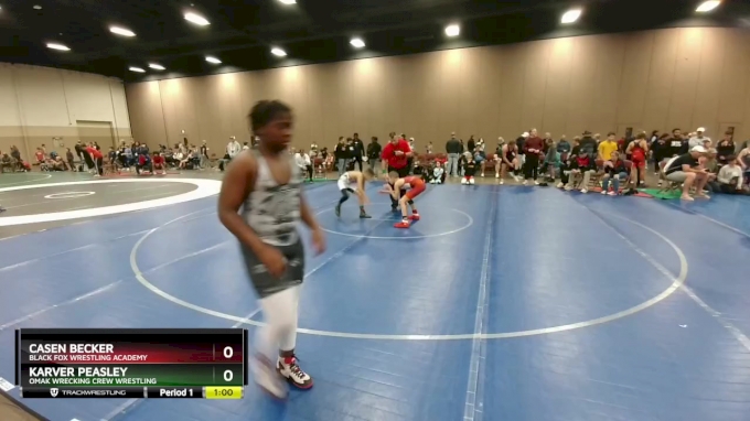 83 lbs Semifinal - Casen Becker, Black Fox Wrestling Academy vs Karver ...
