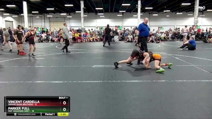 72 lbs Semis (4 Team) - Parker Full, Mat Assassins Grey vs Vincent ...