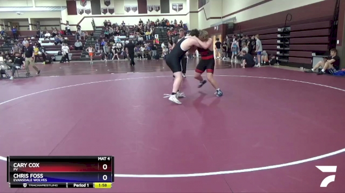 16UB-13 lbs Round 3 - Chris Foss, Evansdale Wolves vs Cary Cox, PV